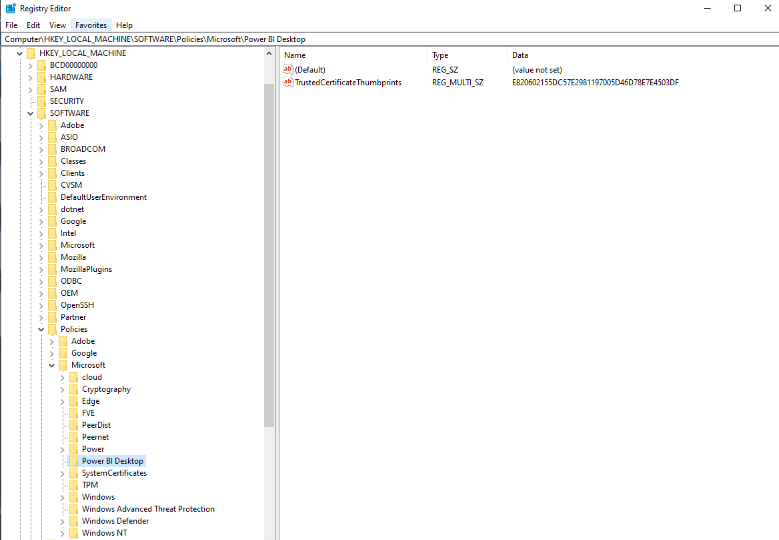 Install the Power BI Connector